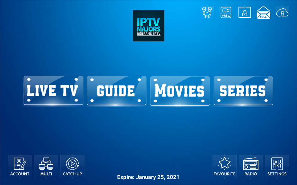 XCIPTV v4.0.4 584 Multi DNS With Control Panel - Rebrand Iptv Apps ...