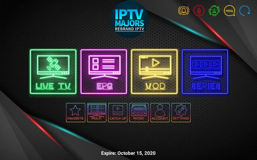 XCIPTV v4.0.4 584 Multi DNS With Control Panel - Rebrand Iptv Apps ...