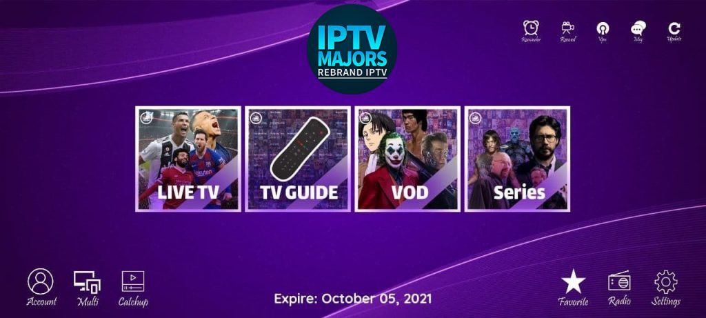 XCIPTV v4.0.4 584 Multi DNS With Control Panel - Rebrand Iptv Apps ...